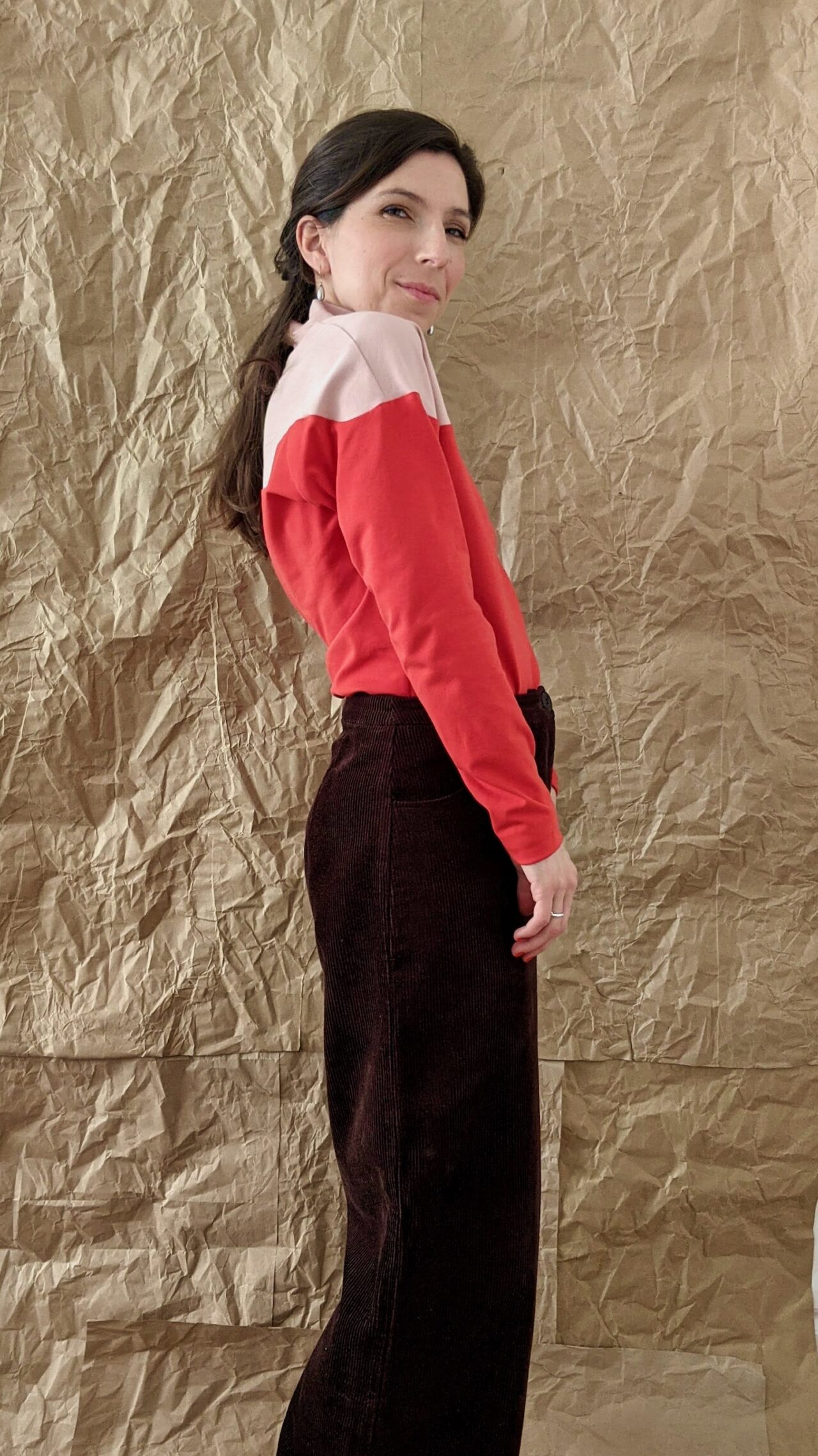 Patron de sous pull col cheminée - VAGUE - CAMIMADE