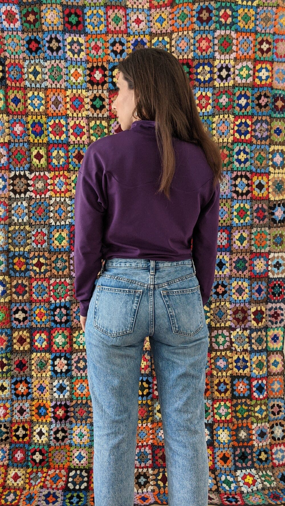 Patron de sous pull col cheminée - VAGUE - CAMIMADE