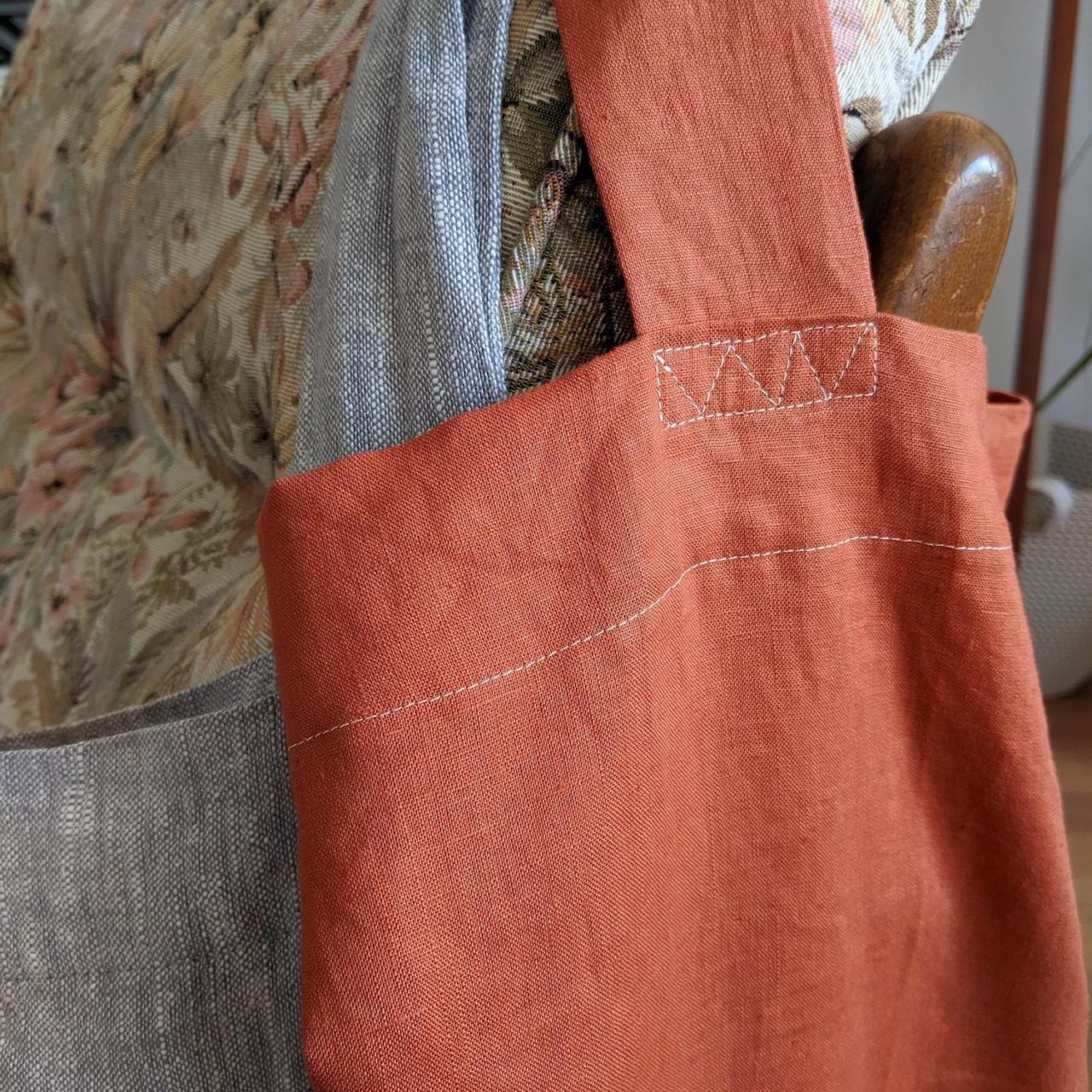 Cross back apron pattern for beginners - CAMIMADE