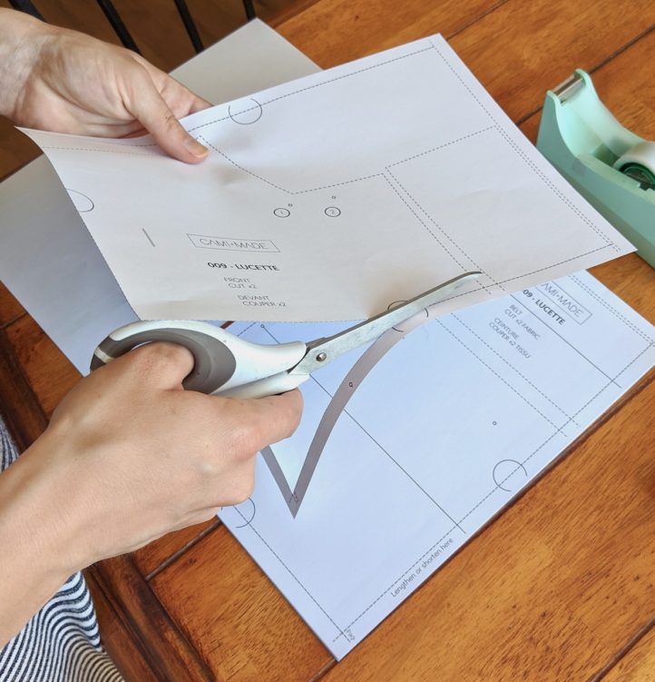 How to print and use PDF sewing patterns? - CAMIMADE