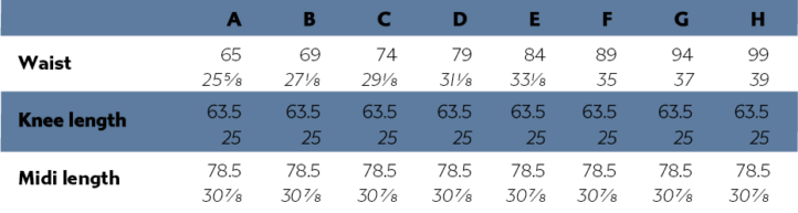 Midi skirt - AVERSE - CAMIMADE